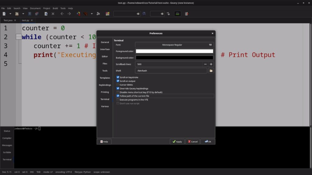 Geany Advanced Editor Spring 2025 Review - Ojambo