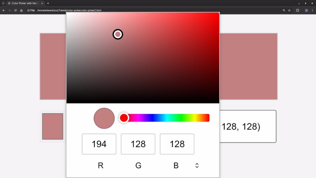 How to Create an HTML5 Color Picker Using The Input Element - Ojambo
