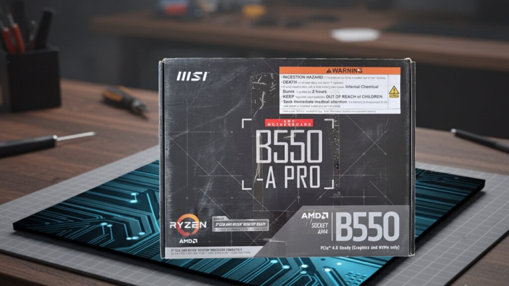 Unboxing Guide: MSI B550-A PRO ProSeries Motherboard - Ojambo